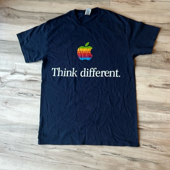 Apple | Shirts | Vintage Apple Logo Tshirt | Poshmark